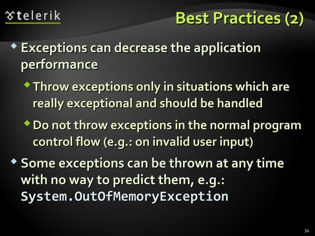 C Exceptions Handling