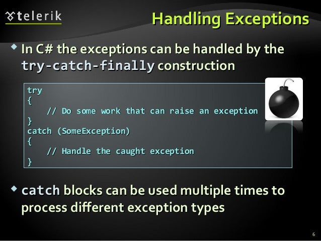 C Exceptions Handling