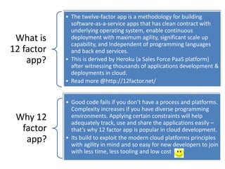 12 factor app an introduction | PPT