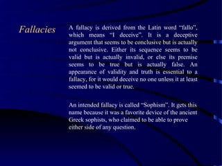 12 fallacies-091211092734-phpapp01 | PPT | Educational Assessment ...