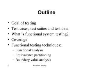 12 functional-system-testing | PPT | Databases | Computer Software and ...