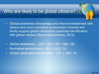 12 global citizenship | PPTX