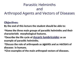 12- helminths and Arthropodes parasites.ppt