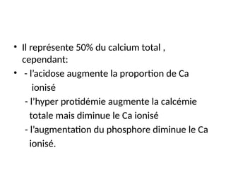 L'hypercalcémie prise en charge et diagnostic étiologique | PPTX