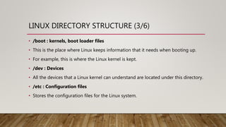 12 introduction to Linux OS | PPT