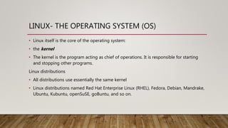 12 introduction to Linux OS | PPT