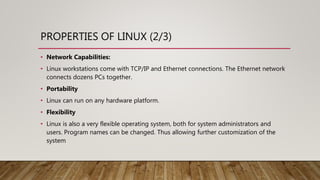 12 introduction to Linux OS | PPT