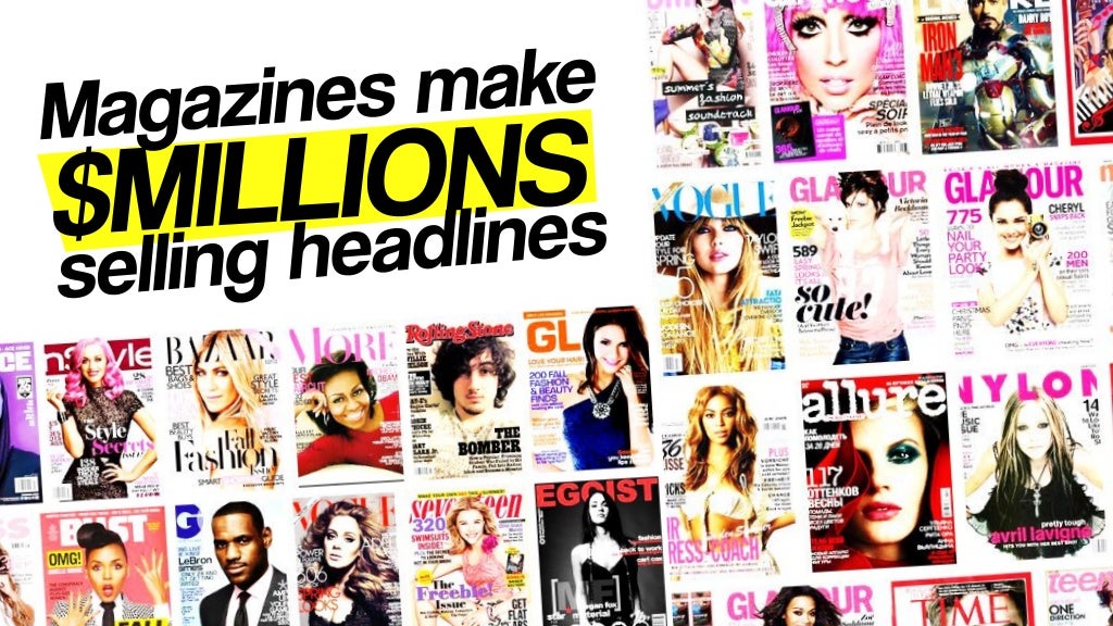 12 Irresistible Headlines From The World’s Best Selling Magazines! #C…