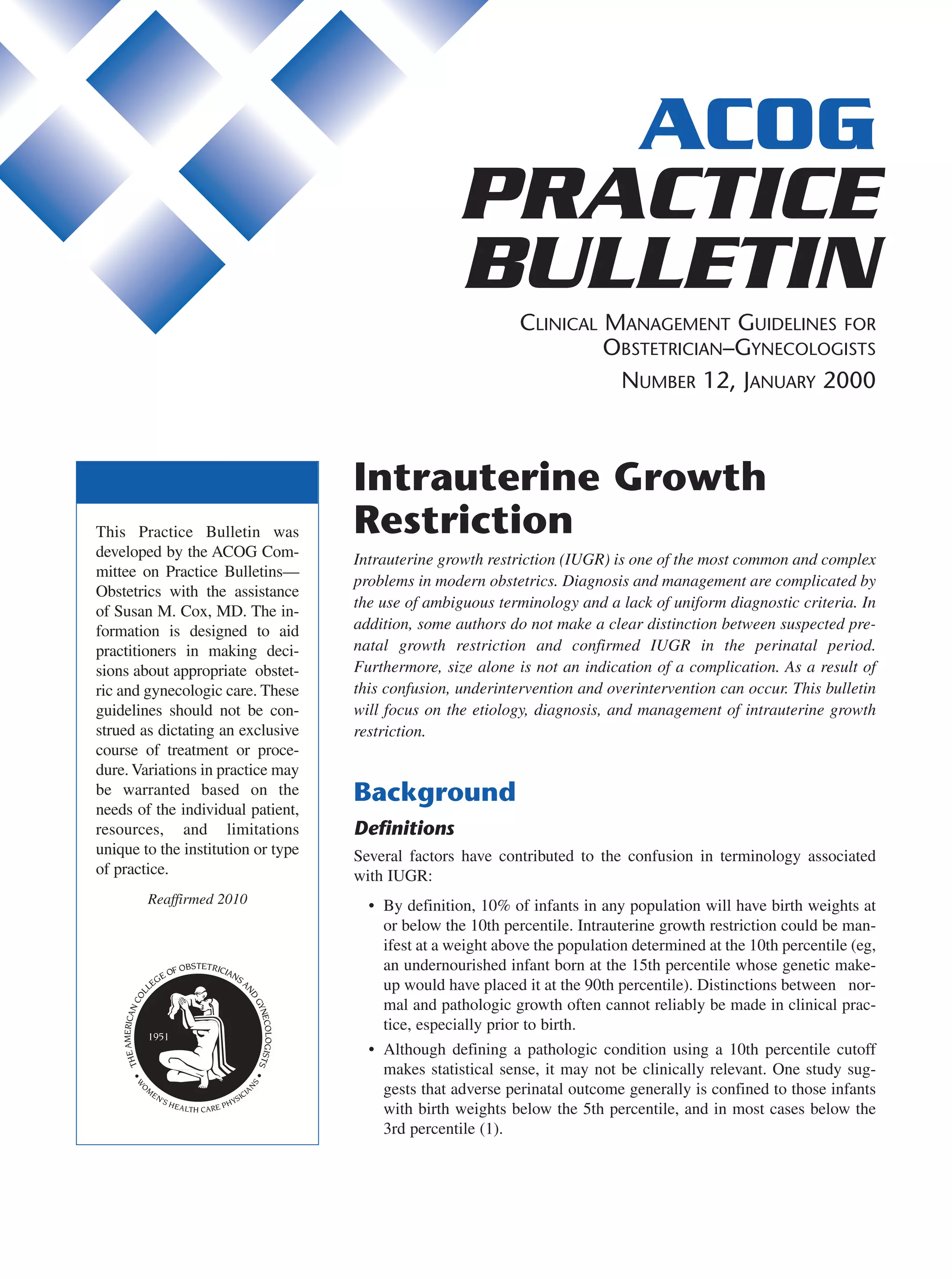 12 iugr 2000 | PDF