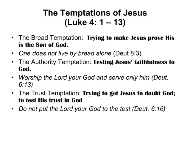 12 Jesus Baptism, Temptations And Public Ministry | PPT | Christianity ...