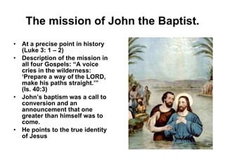 12 Jesus Baptism, Temptations And Public Ministry | PPT