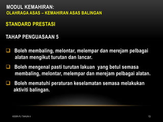 12 kssr-pj-tahun4 - modul kemahiran - olahraga asas - kemahiran asas ...