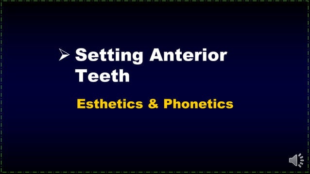 12- Denture Processing and Laboratory Errors. | PPTX
