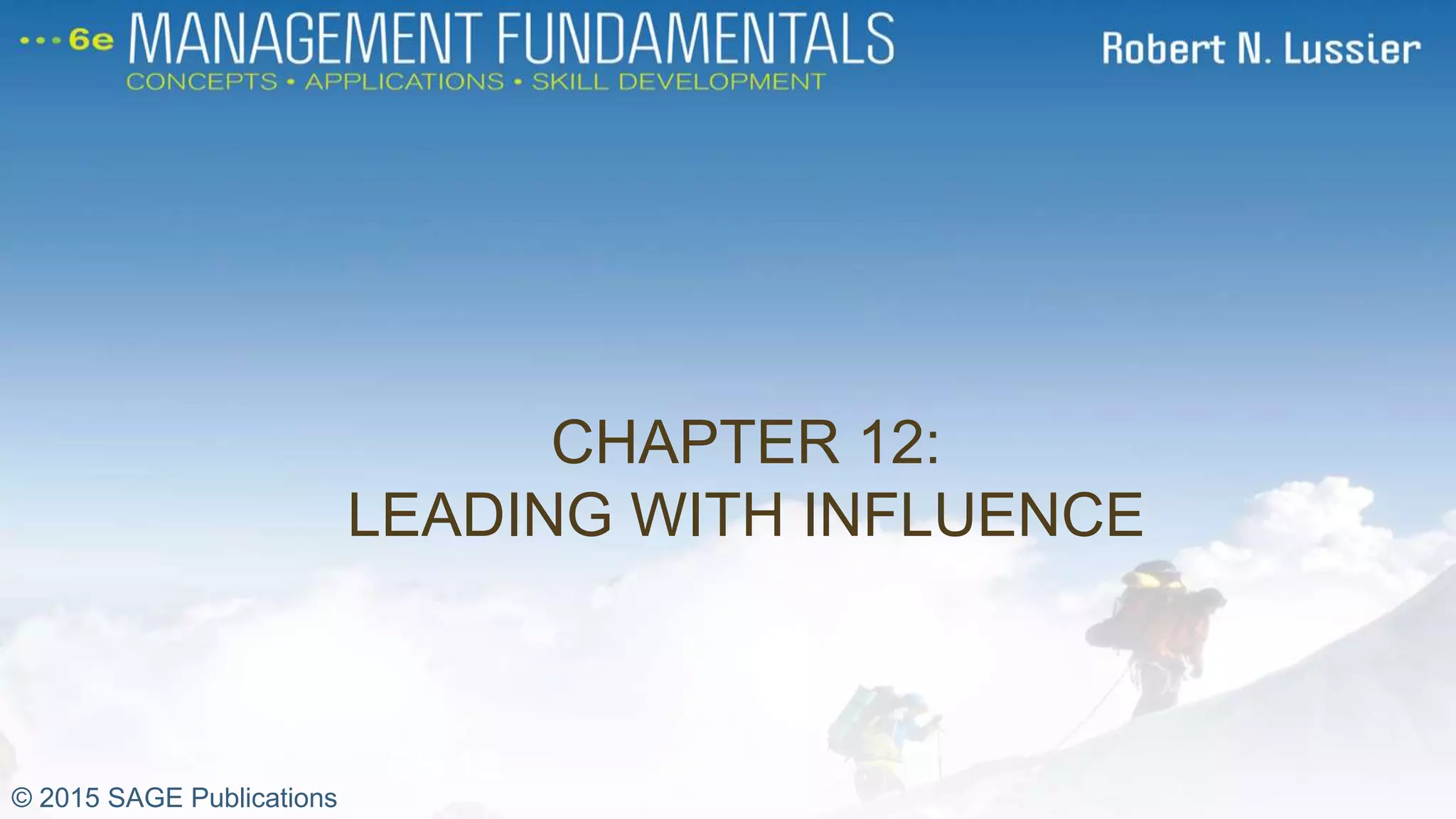 12 leading with influence | PPTX
