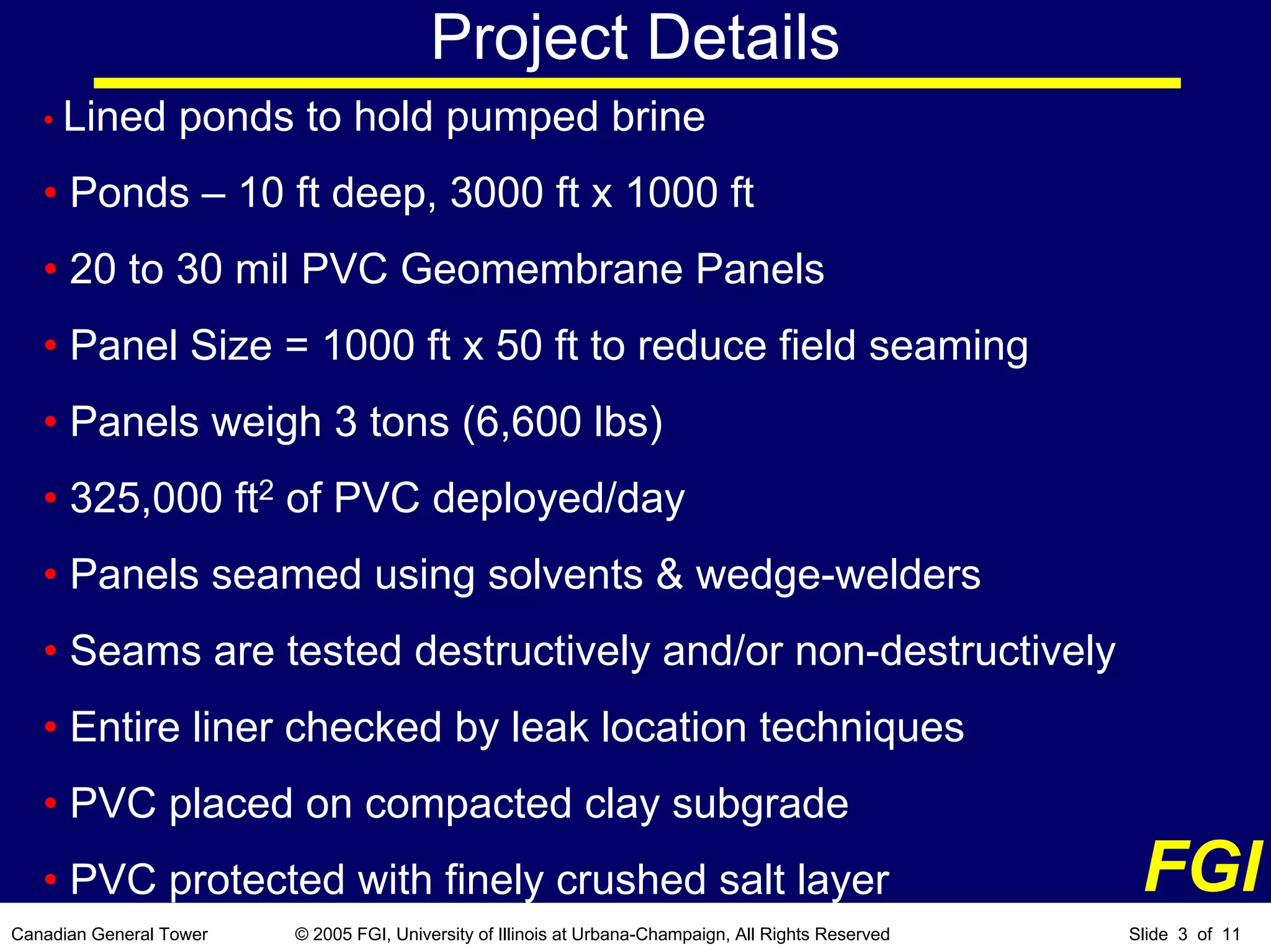Chilean Evaporation Ponds Project | PDF