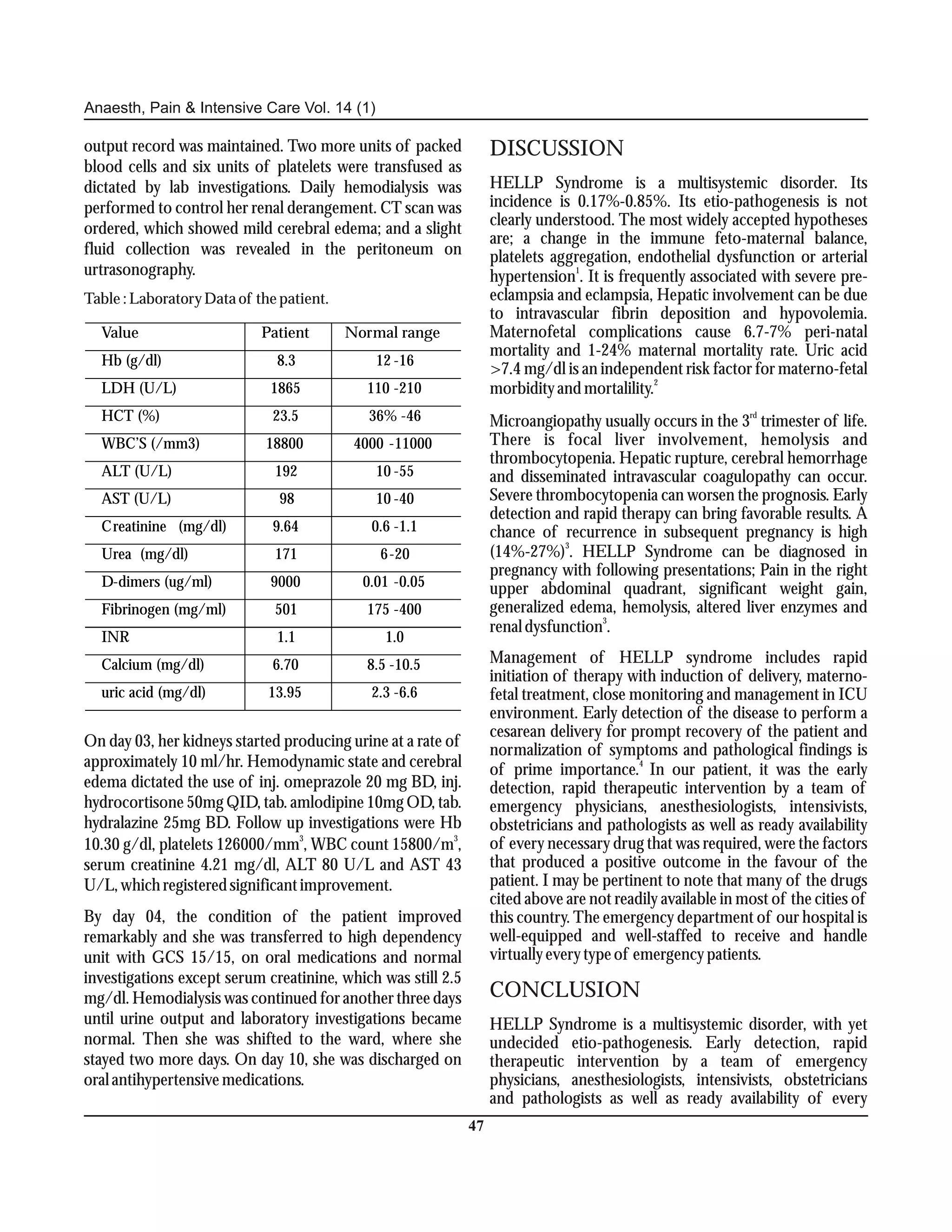 management-of-hellp-syndrome | PDF