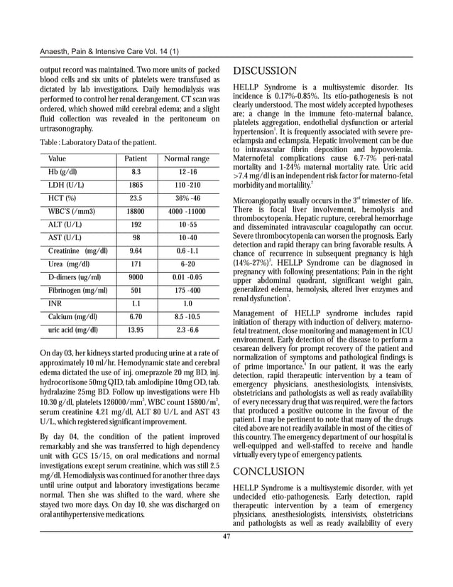 management-of-hellp-syndrome | PDF | Free Download