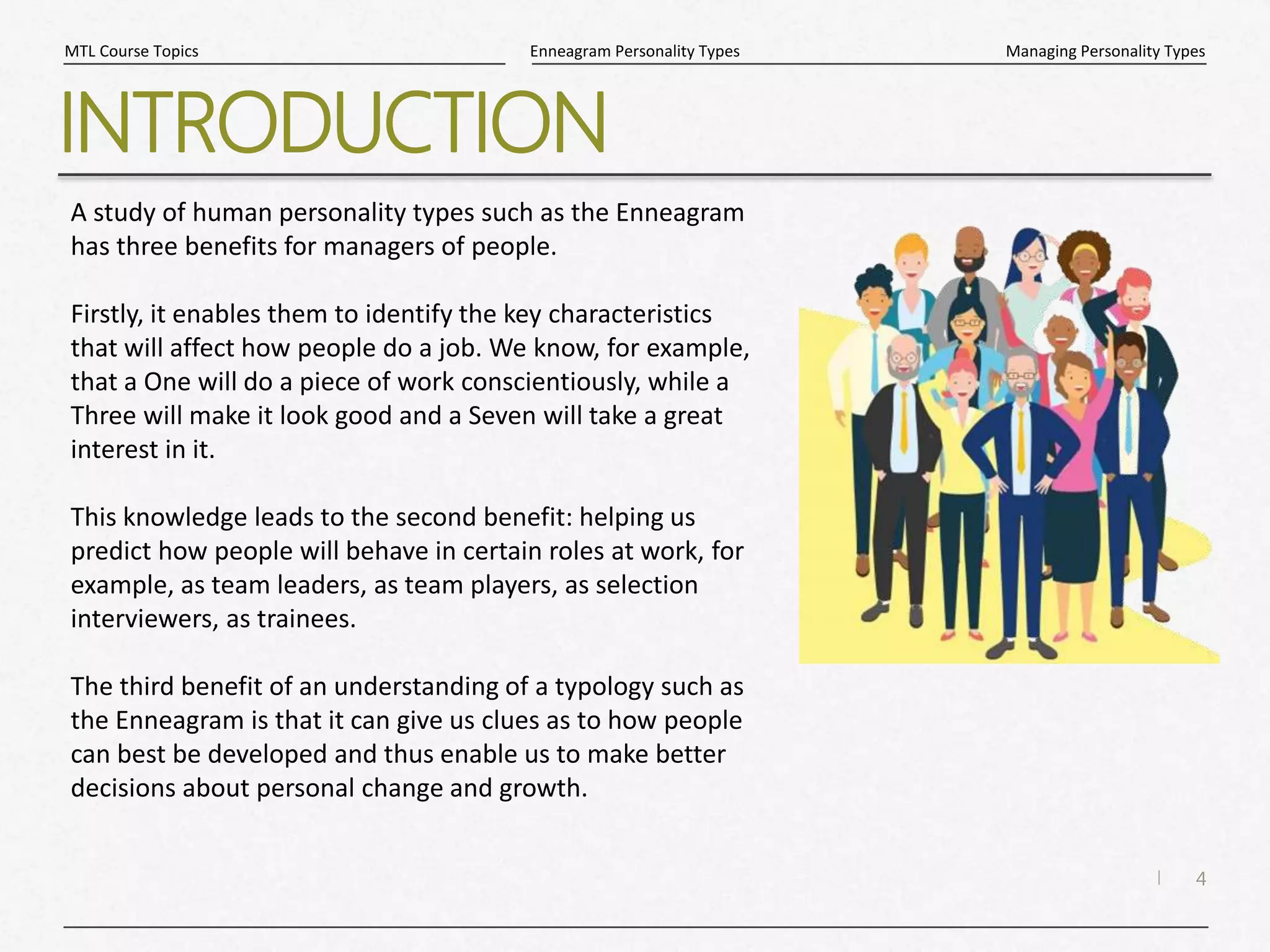 Managing Personality Types | PPTX