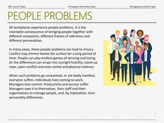 Managing Personality Types | PPTX