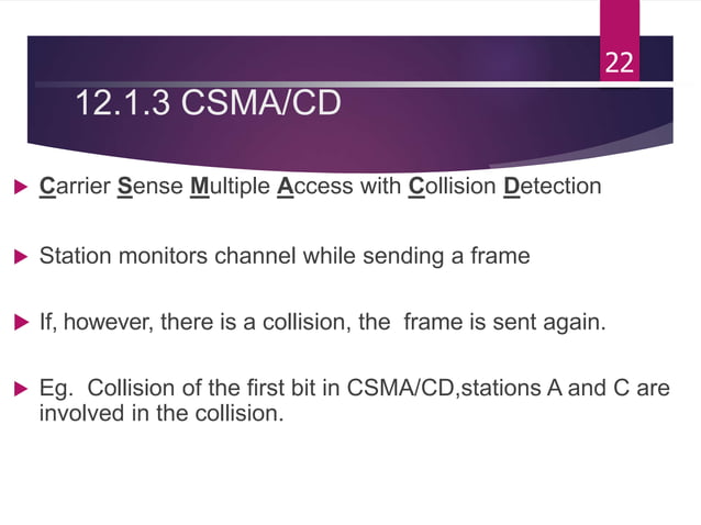 Media Access Control Mac Layer Pptx Computer Networking Computing