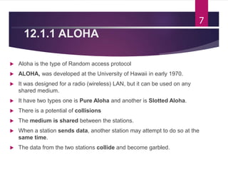 Media Access Control (MAC Layer) | PPTX