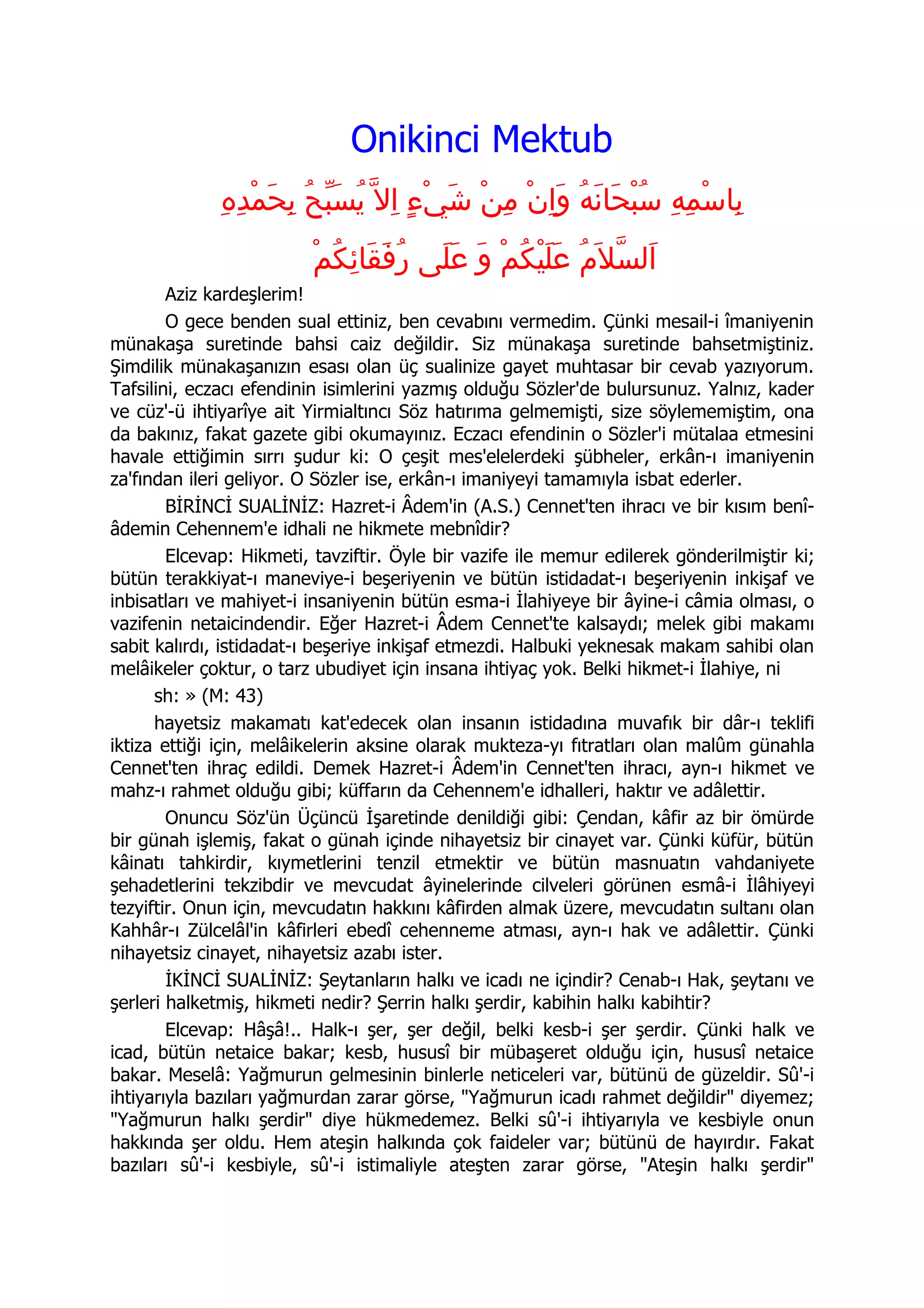 12.Mektup | PDF