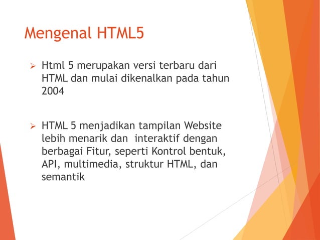 12 mengenal html5 | PPT