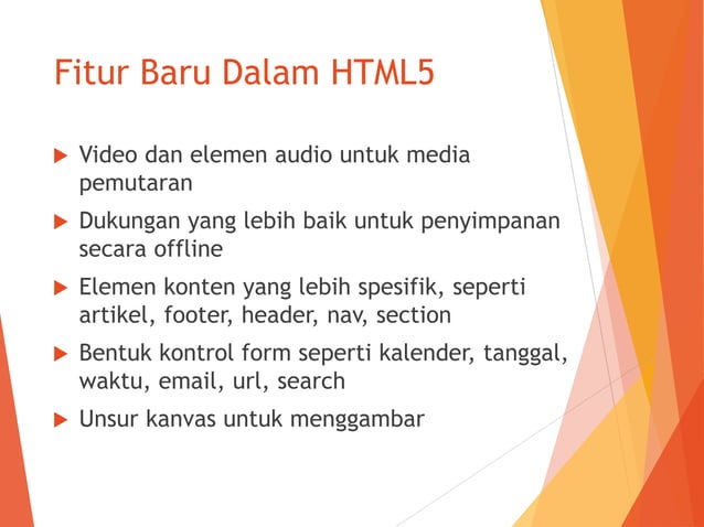 12 mengenal html5 | PPT