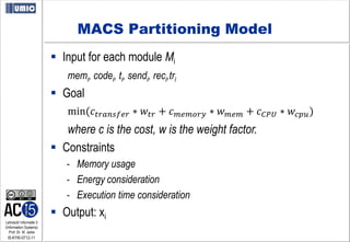 Adaptive Computation Offloading from Mobile Devices into the Cloud | PPT