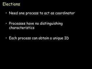 Mutual Exclusion Election (Distributed computing) | PPT | Computing | Technology & Computing