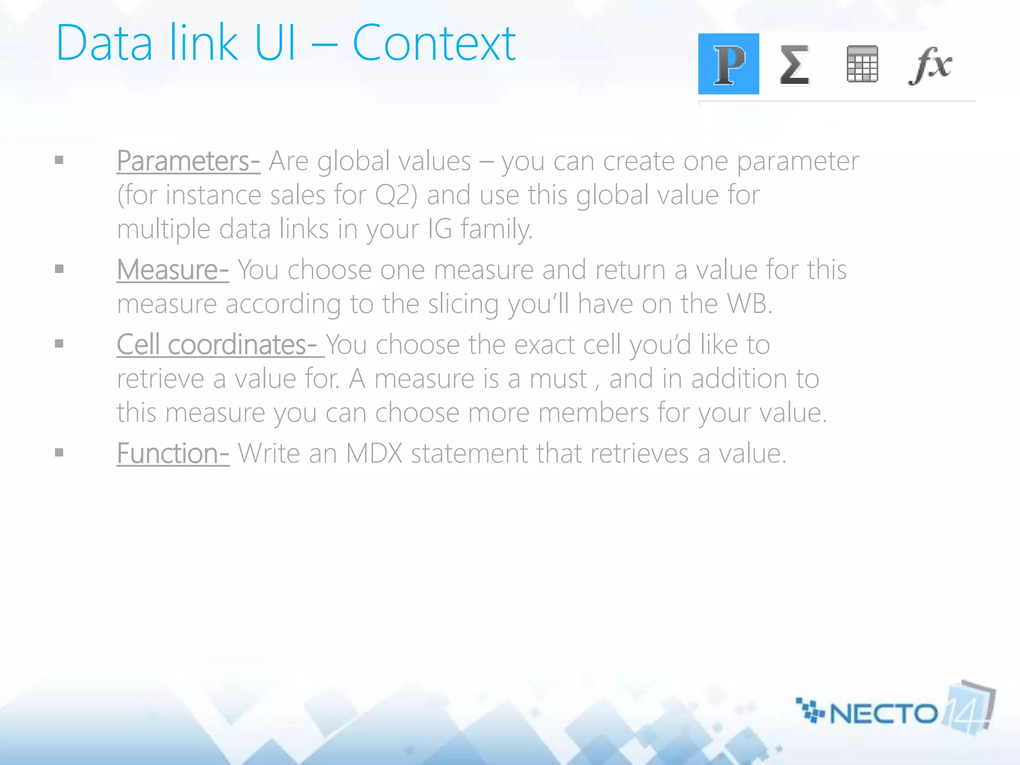 12 Panorama Necto 14 infographic usage - visualization & data discovery solution | PPT