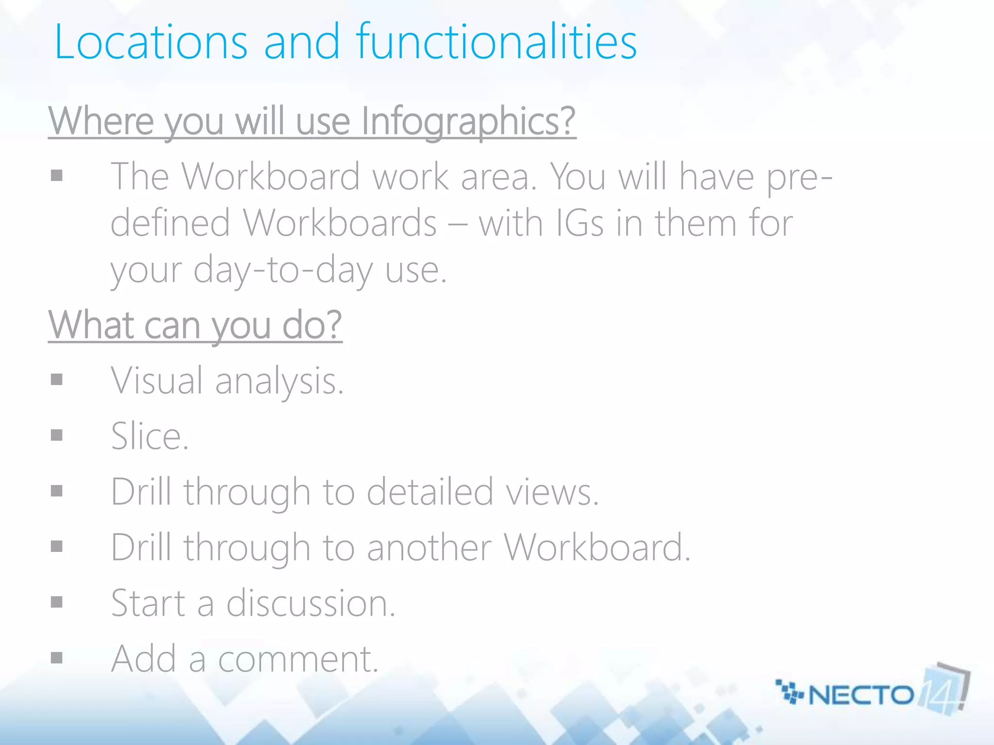 12 Panorama Necto 14 infographic usage - visualization & data discovery ...