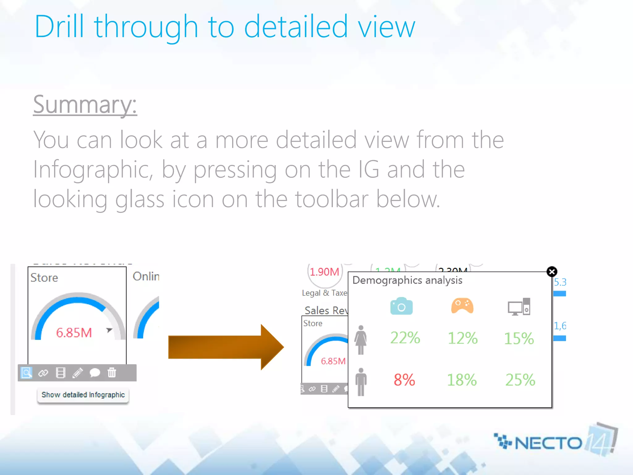 12 Panorama Necto 14 infographic usage - visualization & data discovery ...