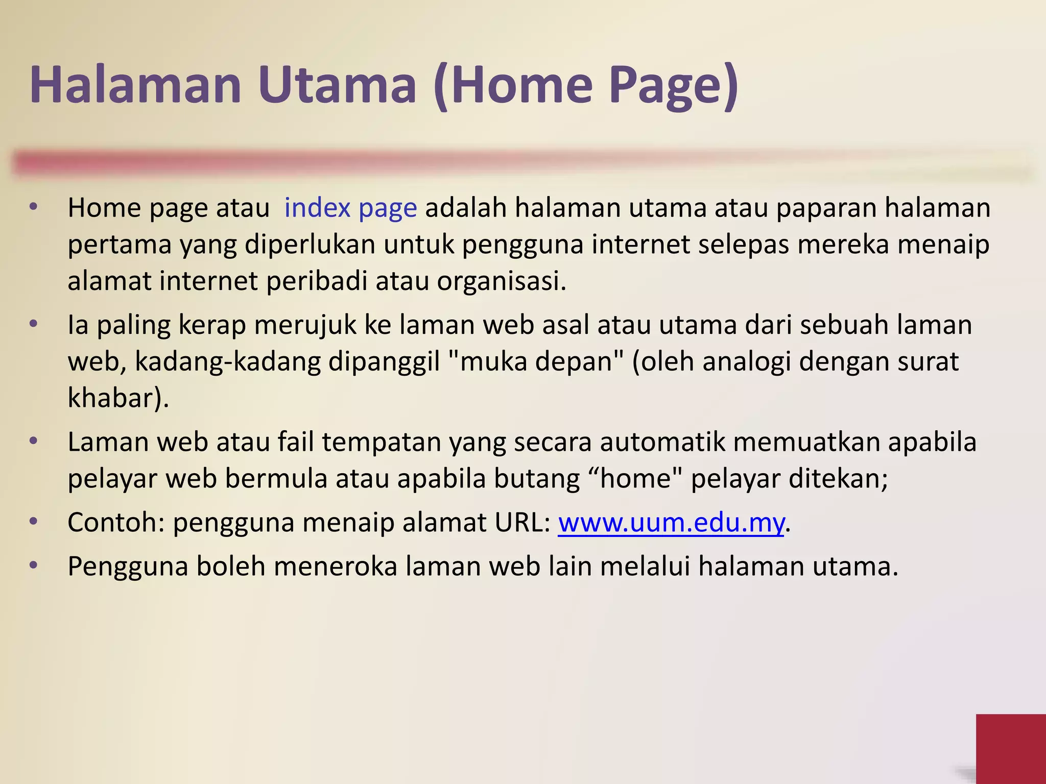 BAB 12 - Pembangunan Laman web | PPTX