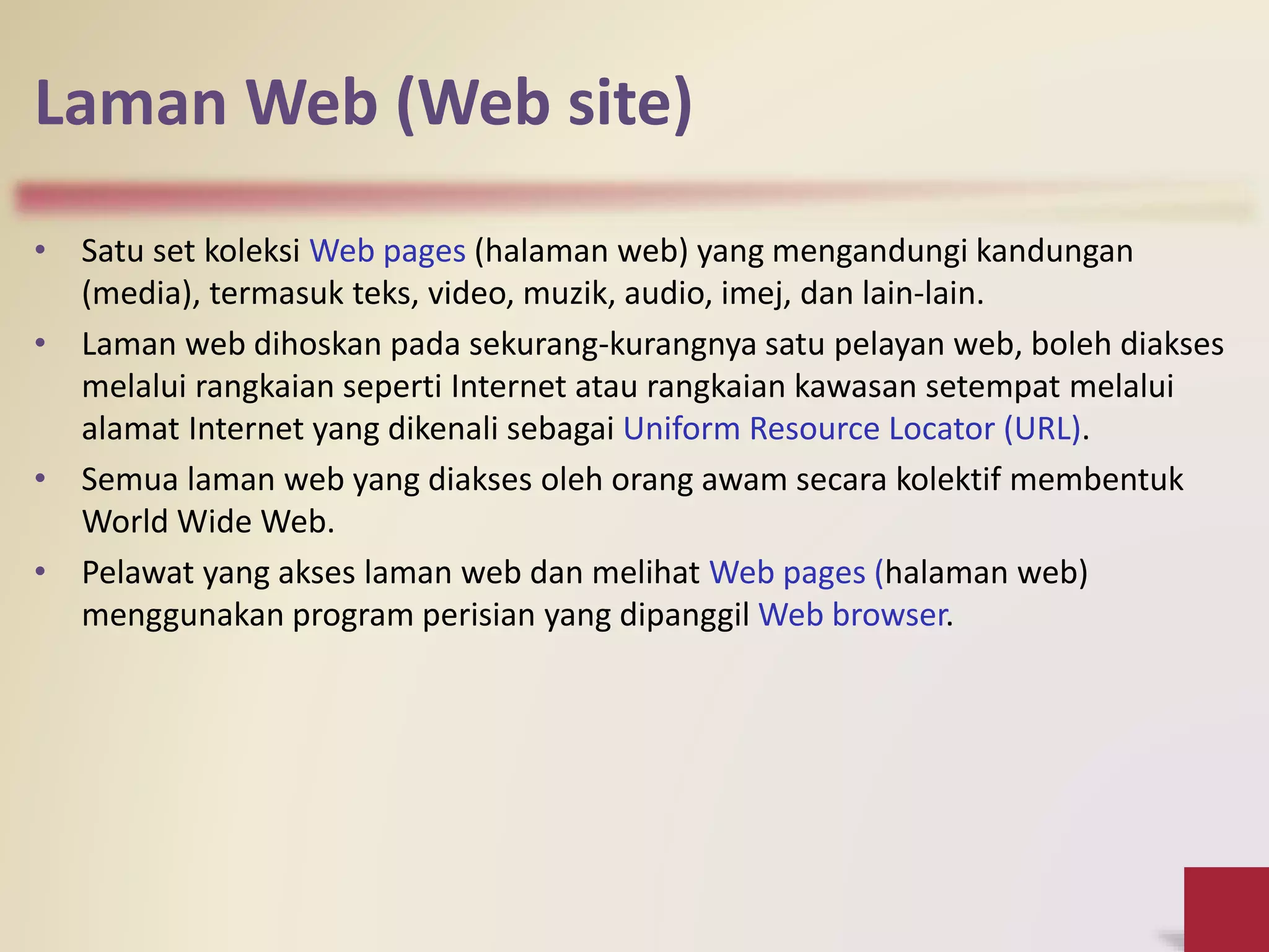 BAB 12 - Pembangunan Laman web | PPTX