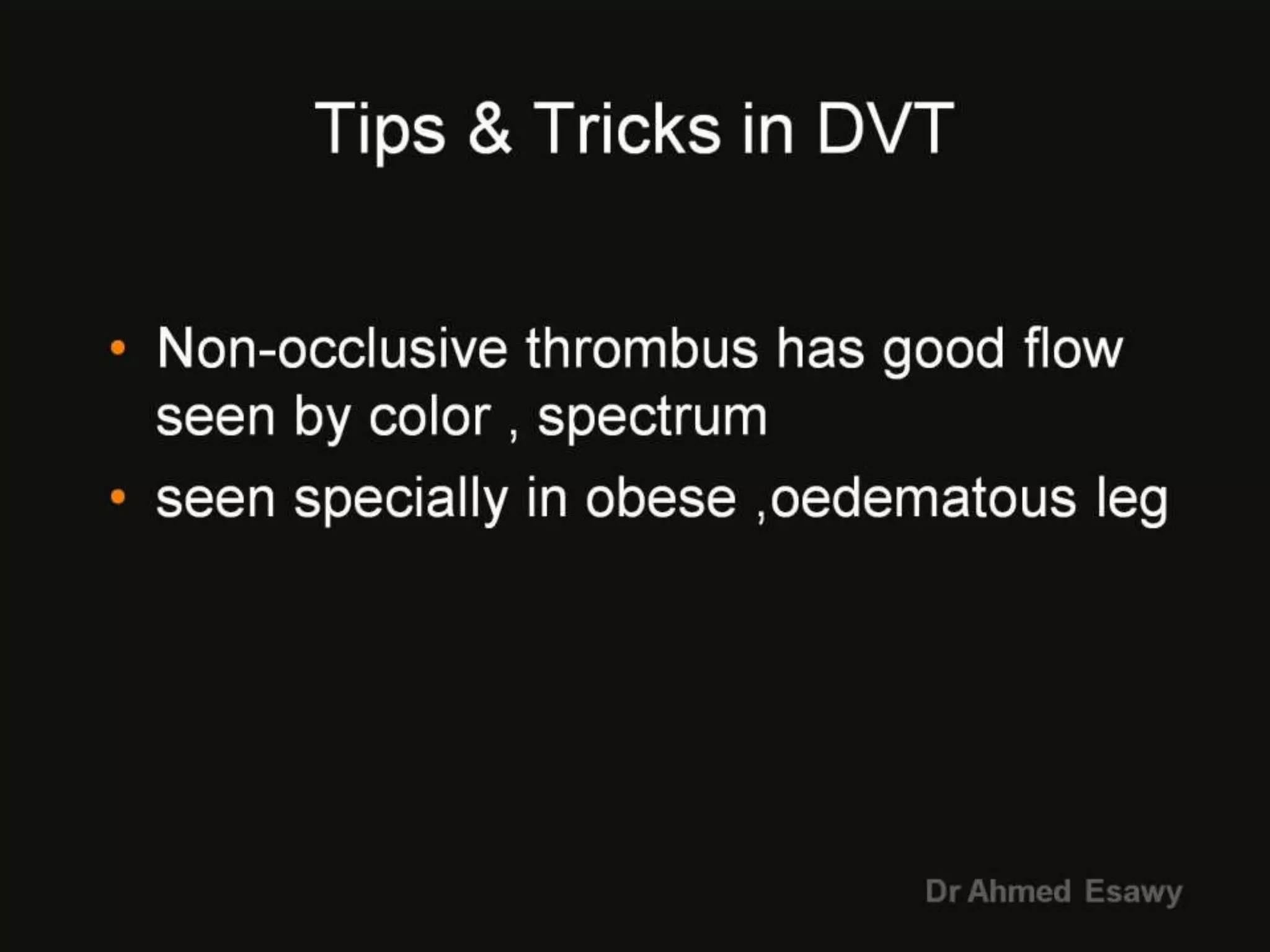 12 peripheral venous duplex pitfalls differential diagnosis dvt dr ...