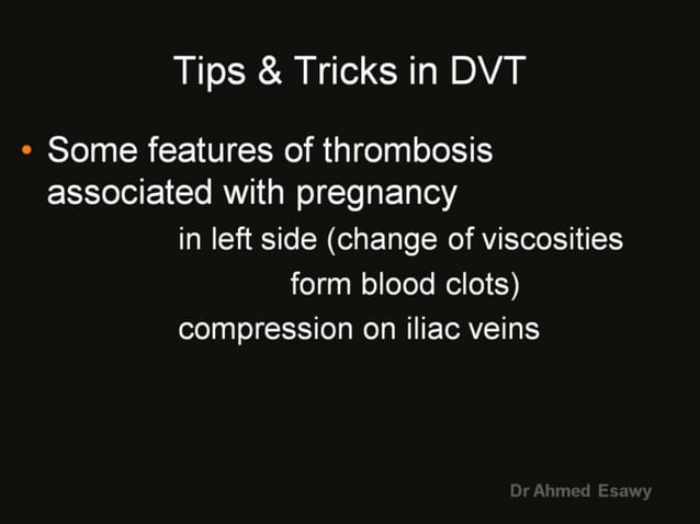 12 peripheral venous duplex pitfalls differential diagnosis dvt dr ...