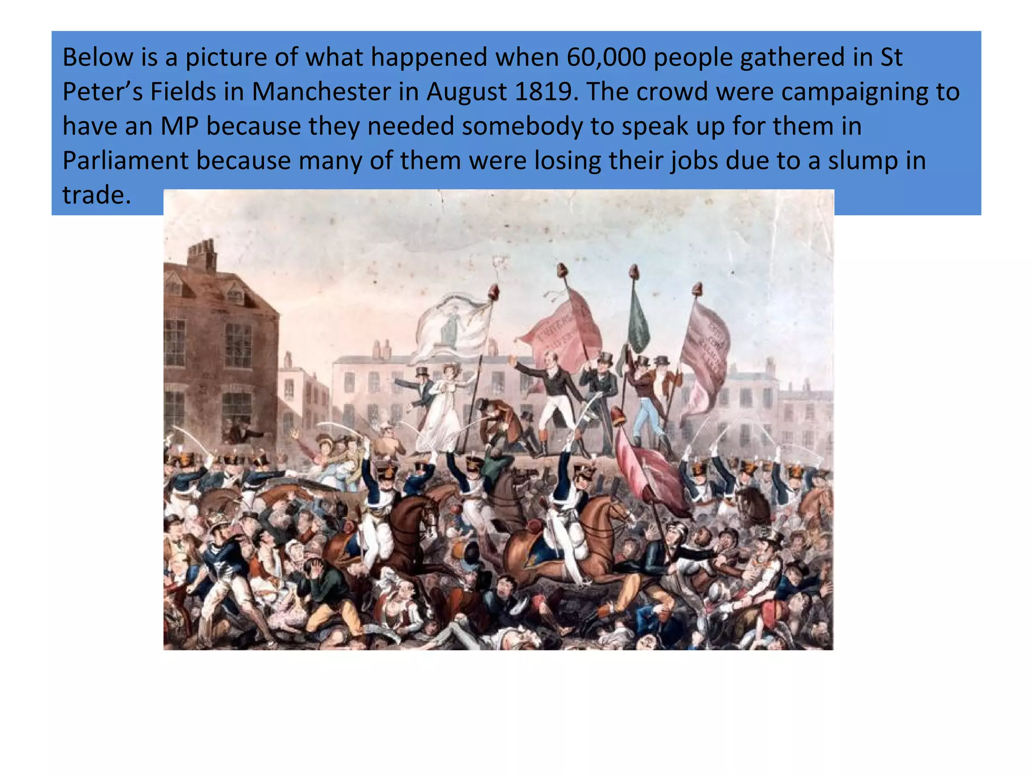 Peterloo- protests | PPT