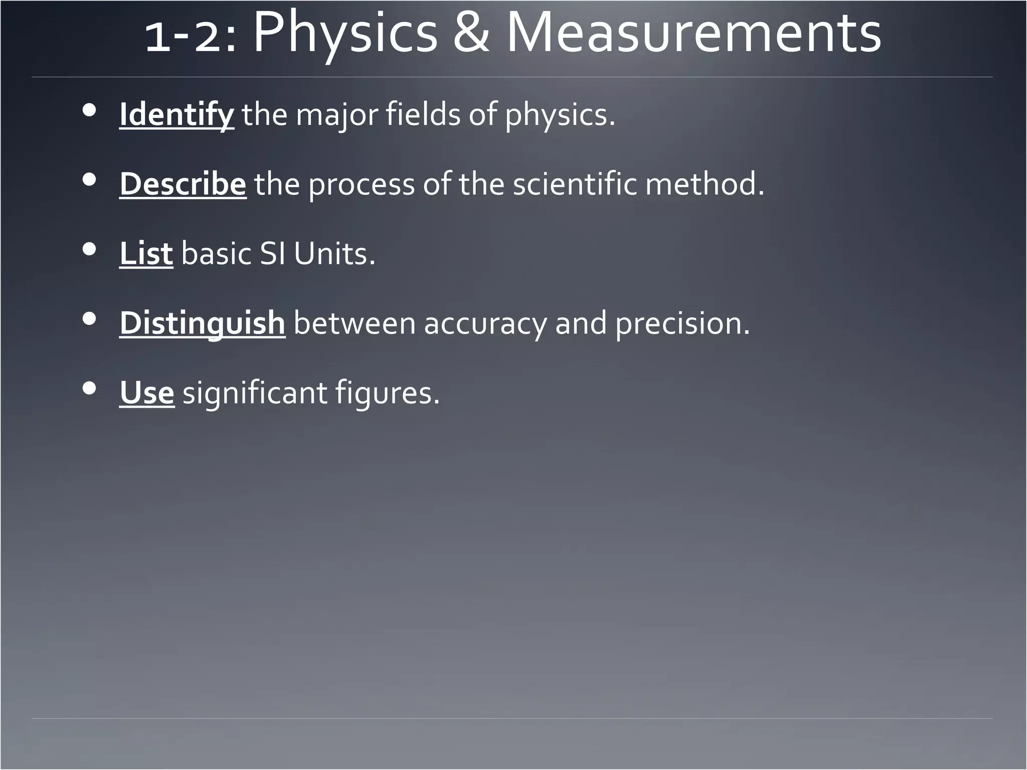 1-2 Physics & Measurement | PPT