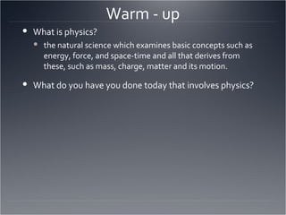1-2 Physics & Measurement | PPT