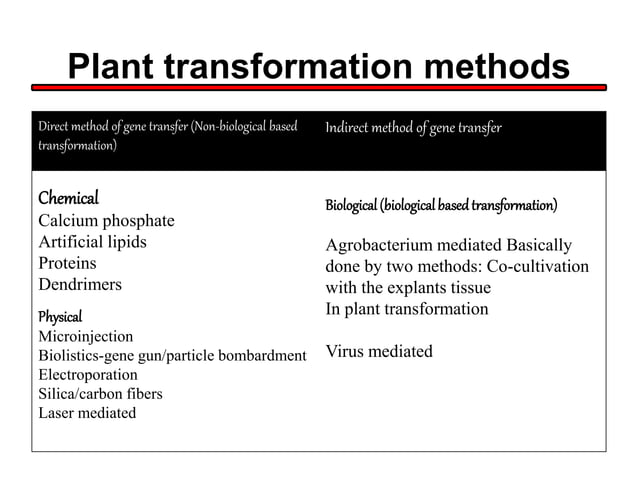 12-Plant Delivery system.pptx | Biotech and Biomedical Industry ...