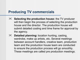 12 production of ad media in various media | PPT