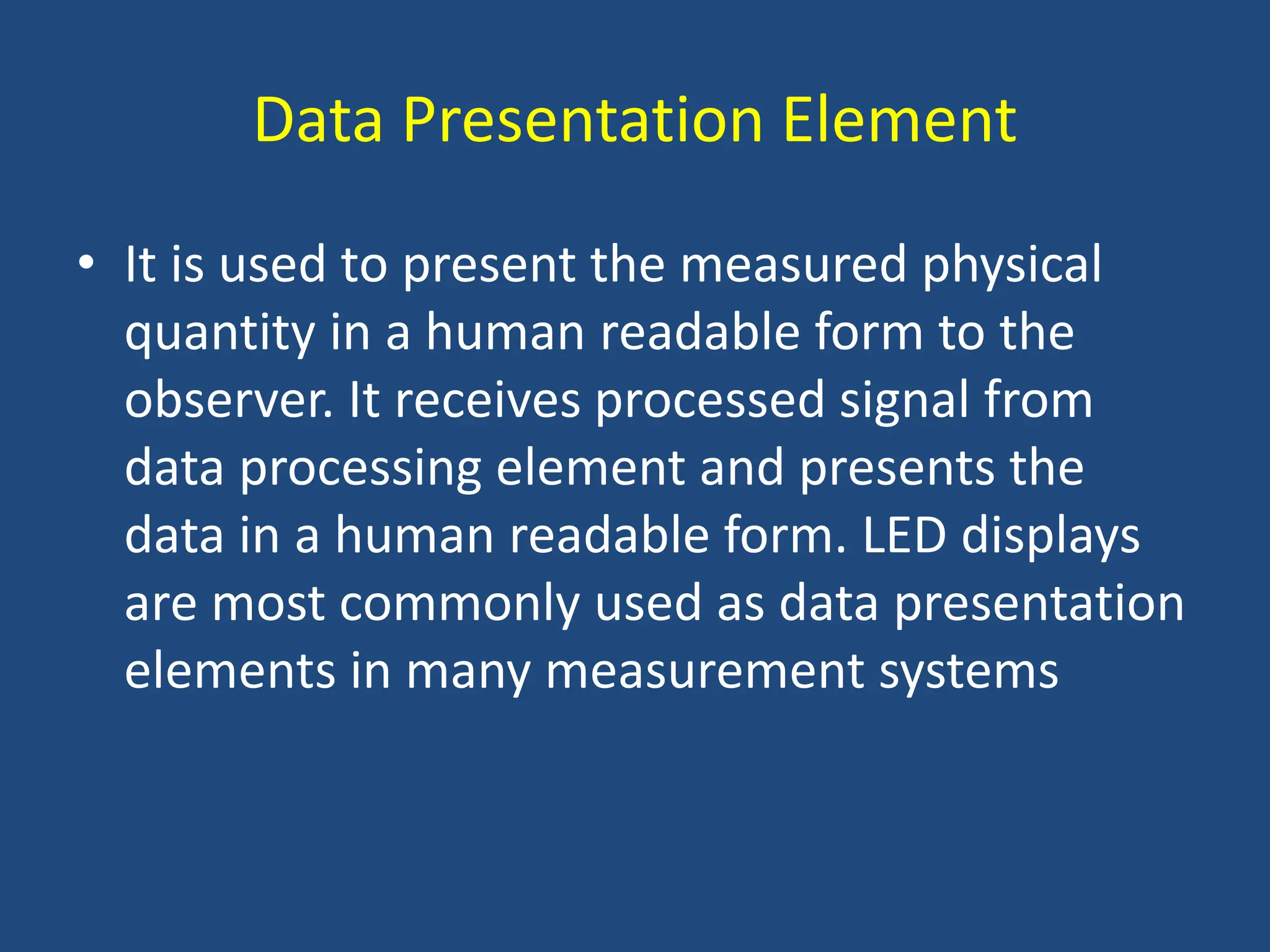 Generalized Measurement System and its components | PPTX