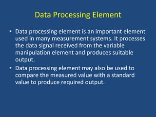 Generalized Measurement System and its components | PPTX