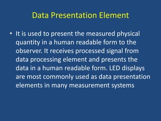Generalized Measurement System and its components | PPTX