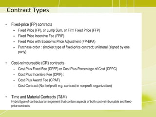 PMP Training - 12 project procurement management | PPTX