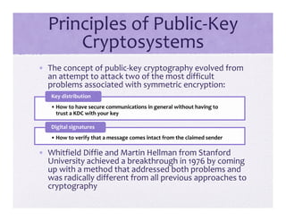12- Public-key Cryptography and RSA the lecture on cryptography | PDF
