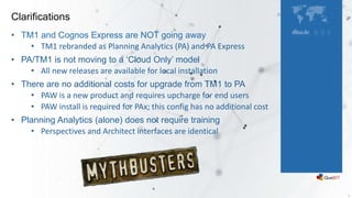 Webinar December 2018 - Planning Analytics Workspace (PAW) Tips ...