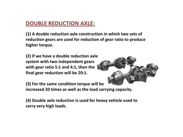 12 rear axle casing | PPTX