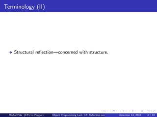 Reflection and Metadata | PDF | Programming Languages | Computing